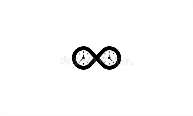Time, Infinity, Clock Mechanism, Gearwheels Stock Vector - Illustration ...