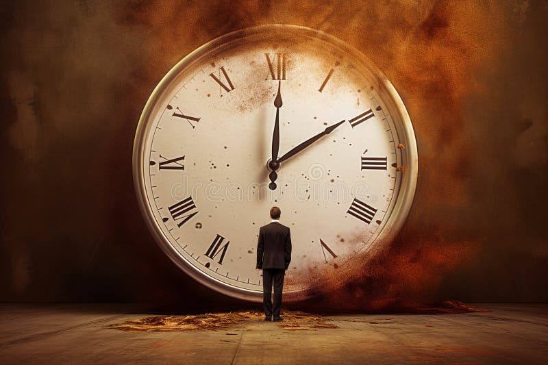 Time. an Irreversible Current Flowing in only One Direction, from Past ...