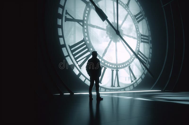 Time. an Irreversible Current Flowing in only One Direction, from Past ...