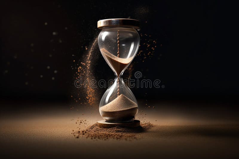 Time. an Irreversible Current Flowing in only One Direction, from Past ...