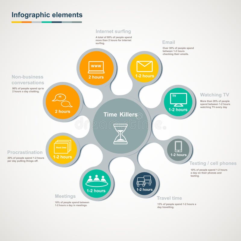 Time killers metaball stock vector. Illustration of meeting - 48586874