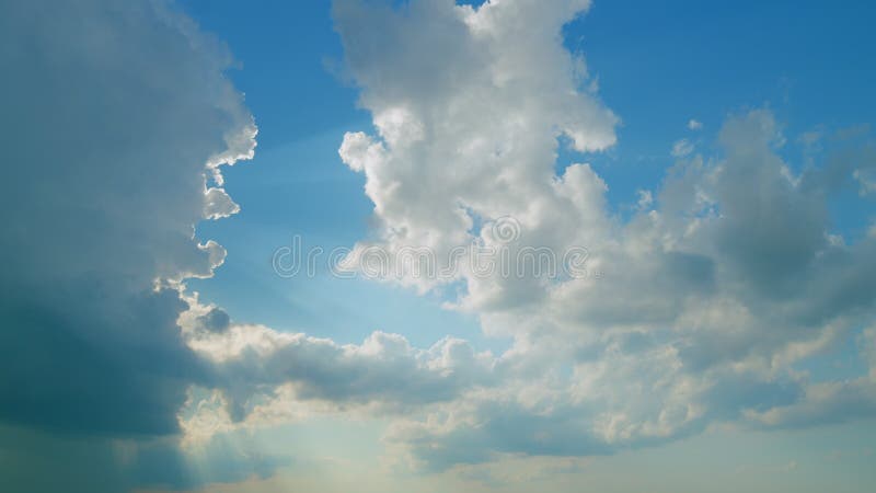 Time Lapse. Background of Dark Dramatic Sky with Stormy Clouds. Moving ...