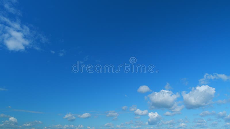 Beautiful Blue Sky with Clouds Background. White Clouds Nature ...