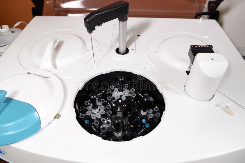 Time Lapse of Blood Test Machine Stock Image - Image of package, help ...