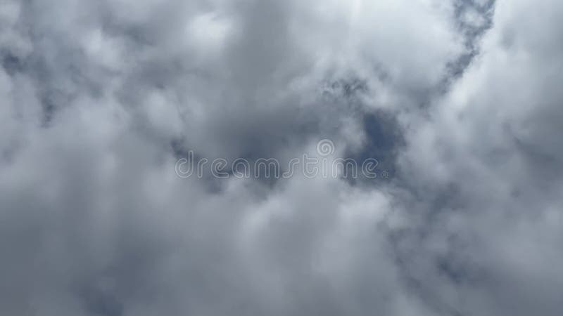 Time Lapse Clouds 4k Rolling Puffy Cumulus Cloud Relaxation Weather ...