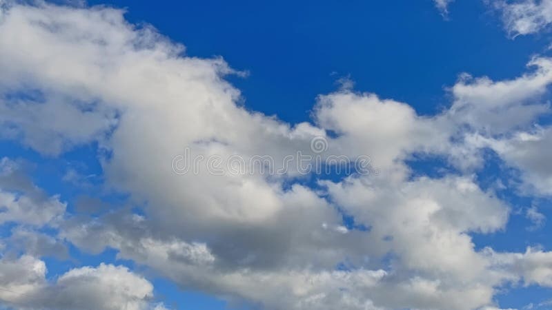 Time Lapse of Clouds Moving Across the Sky Stock Footage - Video of ...