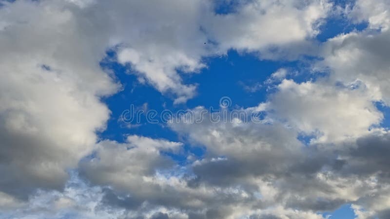 Time Lapse of Clouds Moving Across the Sky Stock Footage - Video of ...