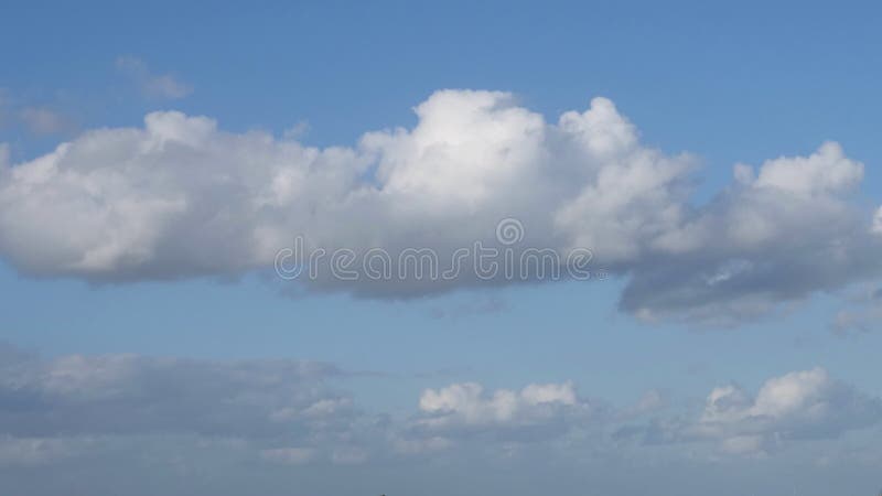 Time Lapse of Clouds Moving Across the Sky Stock Video - Video of light ...