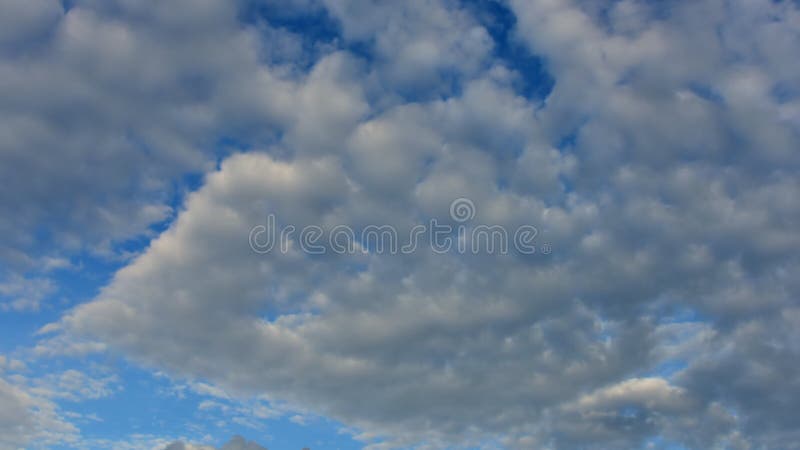 Time Lapse, Clouds Moving in the Sky Stock Footage - Video of bright ...