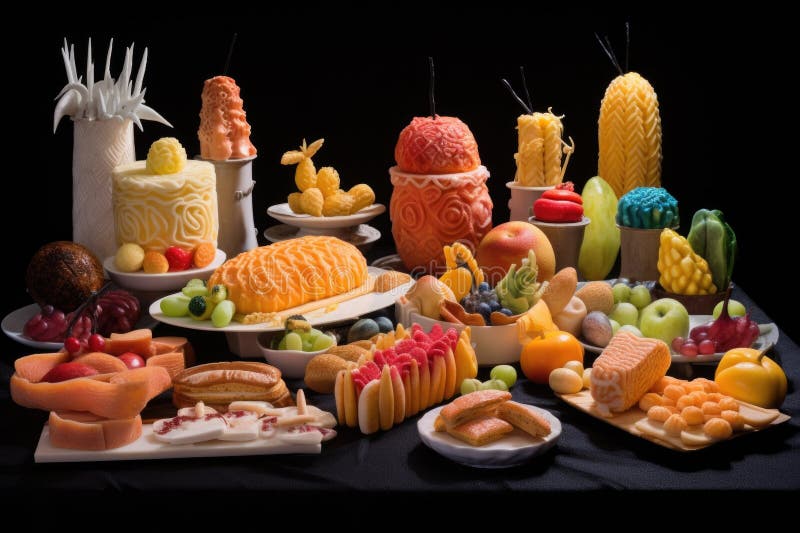 Time-lapse of 3d Printed Food Creation Process Stock Illustration ...