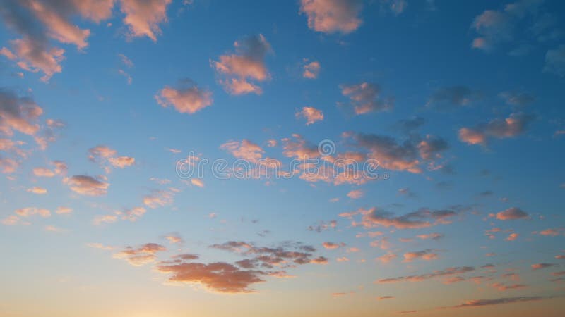 Fantastic Peach Sky with Soft Pink Cloud Texture Stock Vector ...