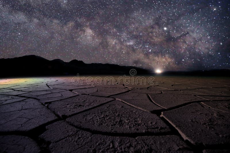 Time Lapse Long Exposure Image of the Milky Way Galaxy Stock Photo ...