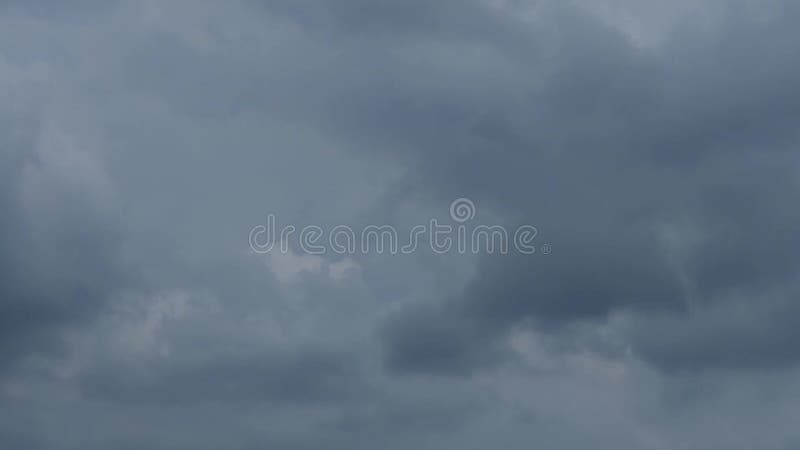Time Lapse Motion the Clouds are Moving Fast on the Sky in the Daytime ...