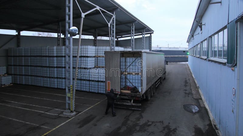 People Carry Crushed Stone or Soil in a Stretcher. Stock Video - Video ...