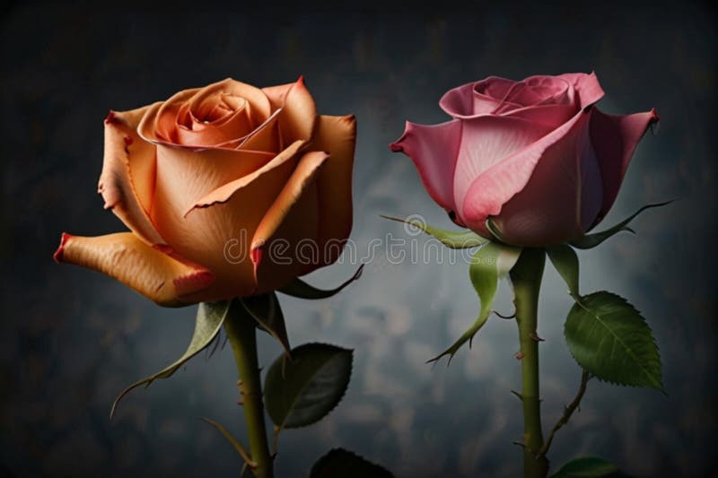 "a Time-lapse Sequence of a Rose from Bud To Full Bloom" Stock ...