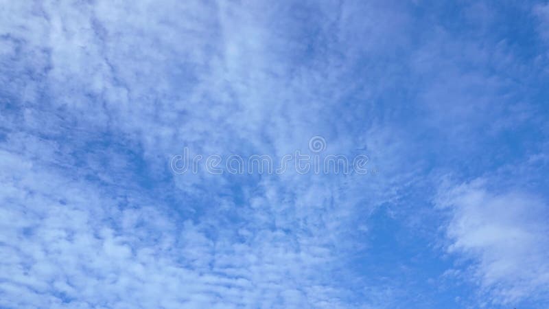 Time Lapse of Shallow Clouds. Time Lapse of the Sky with Clouds Stock ...