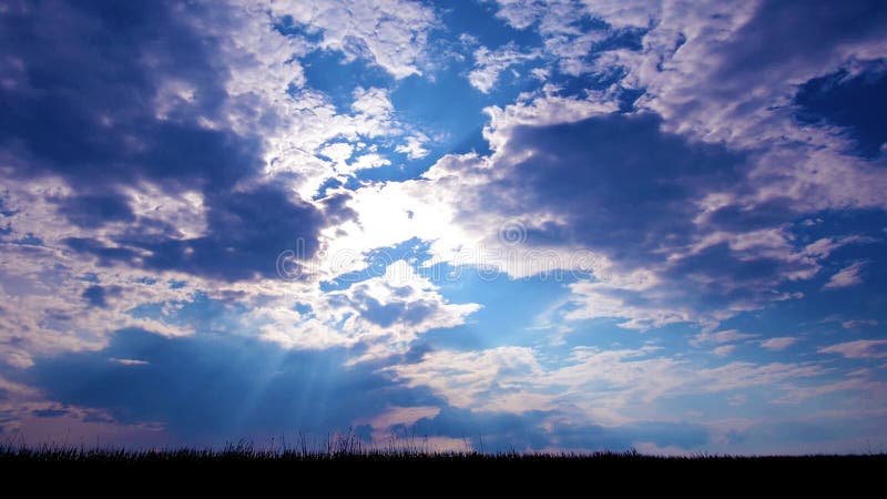 Time Lapse Clouds in Nature Stock Video - Video of nature, mood: 186424669
