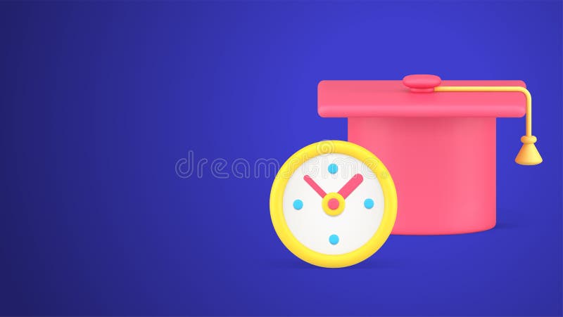 Time for Learning Graduation Hat Back To School Academic Watch ...