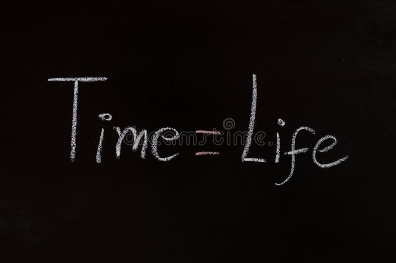 Time and life concept stock image. Image of money, relation - 37156105