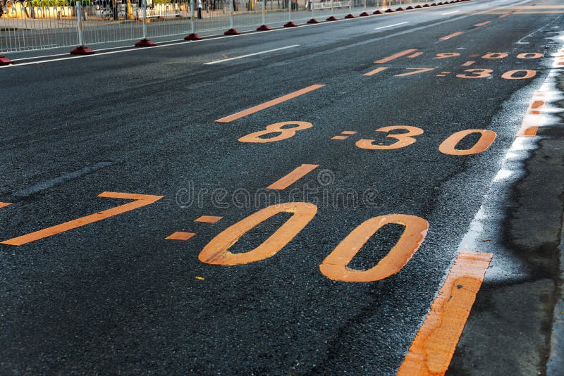 Time limit signs stock image. Image of inhibit, highway - 10673569