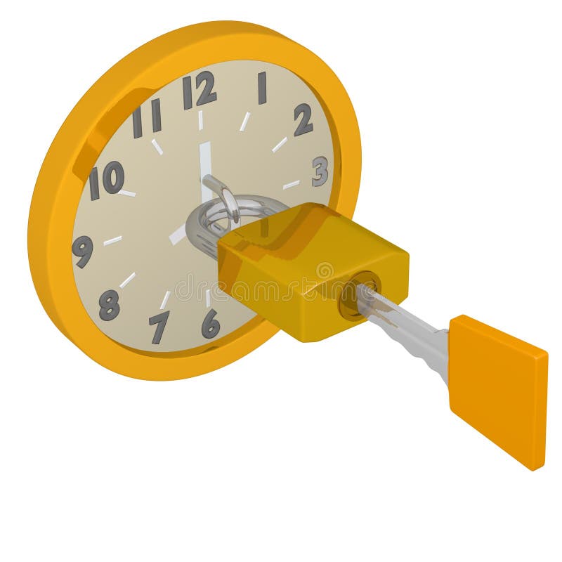 Time Lock stock illustration. Illustration of idea, equipment - 53562846