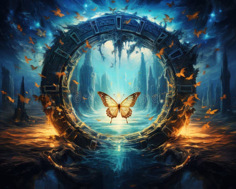 Time Loop Concept, Time Portal Concept, Time Loop Design Art Travel ...