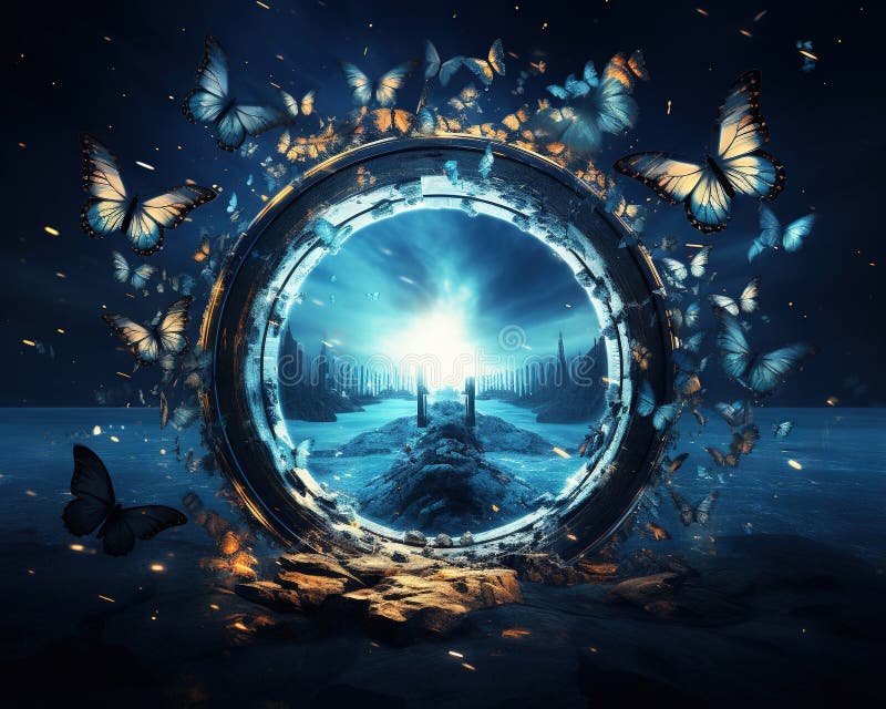 Time Loop Concept, Time Portal Concept, Time Loop Design Art Travel ...