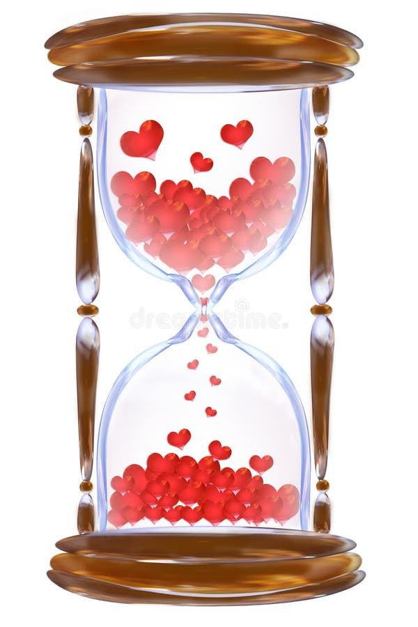 Time of Love stock illustration. Illustration of shining - 6864203