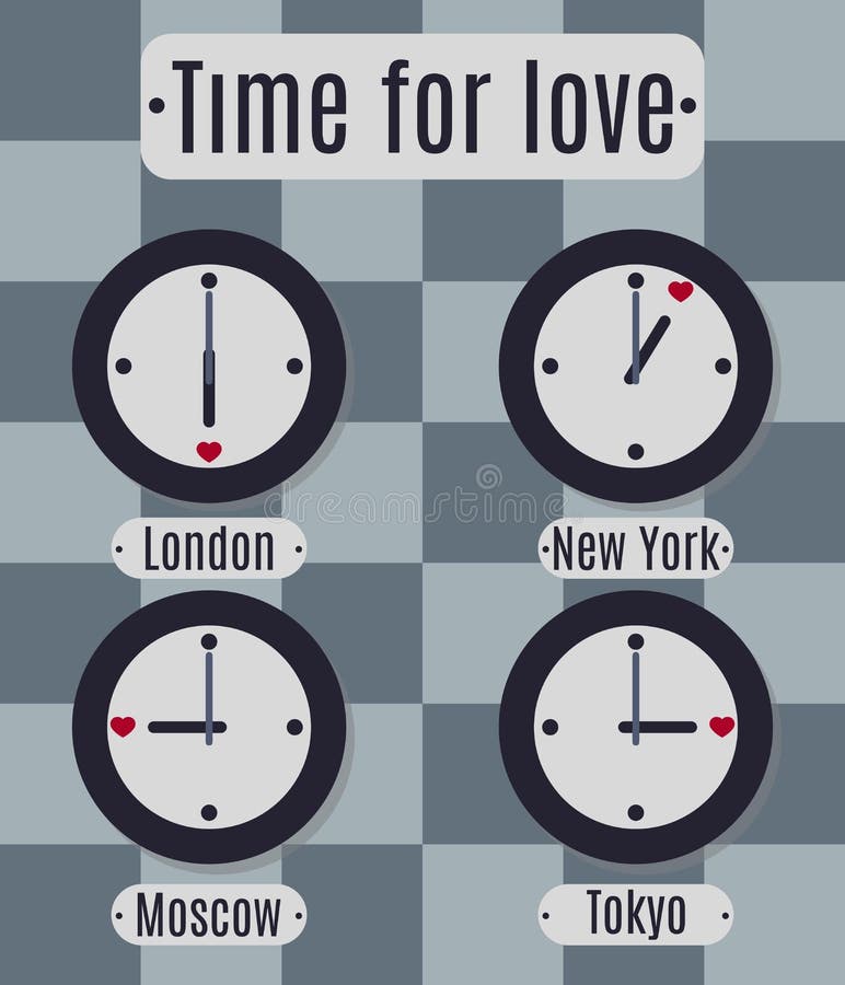 Time for love stock illustration. Illustration of holiday - 84667967
