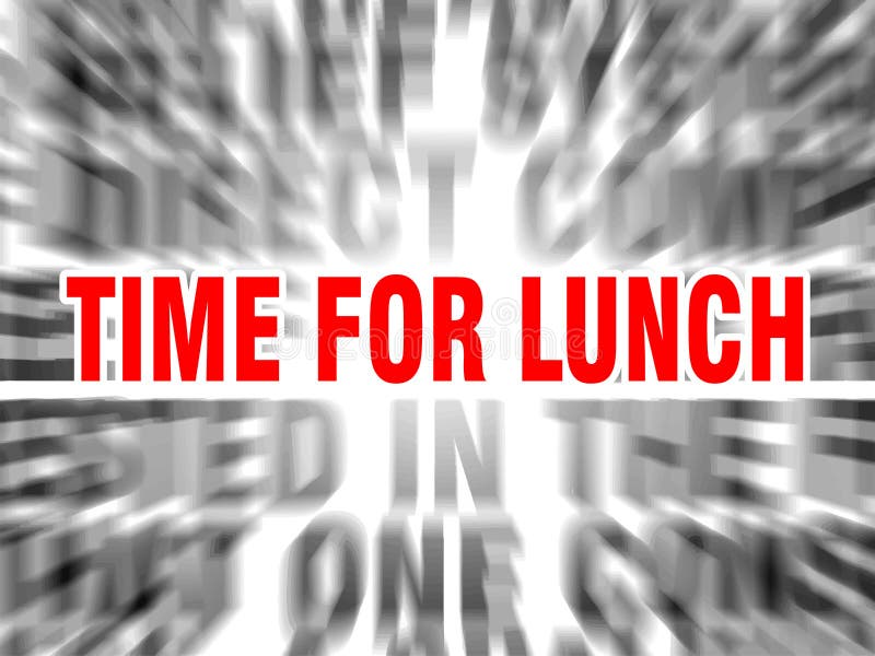 Time for lunch stock vector. Illustration of sign, zoom - 147624075