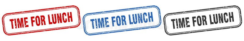 Time for lunch, vector stock vector. Illustration of concept - 57022183