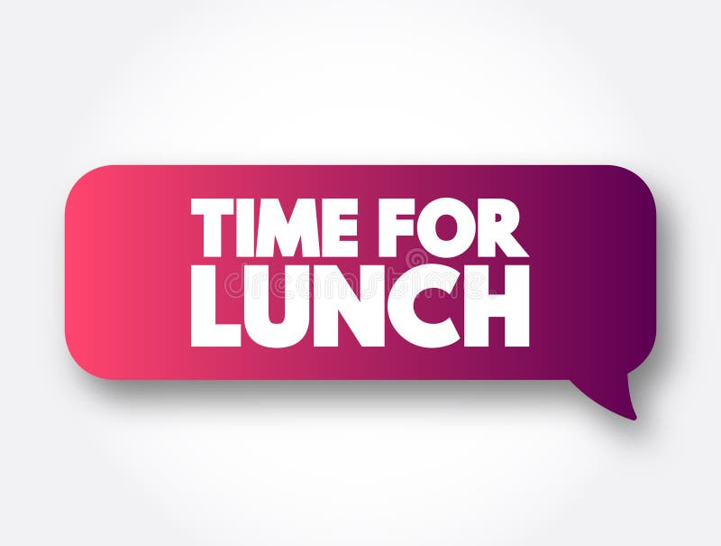 Lunch Message Stock Illustrations – 3,025 Lunch Message Stock ...