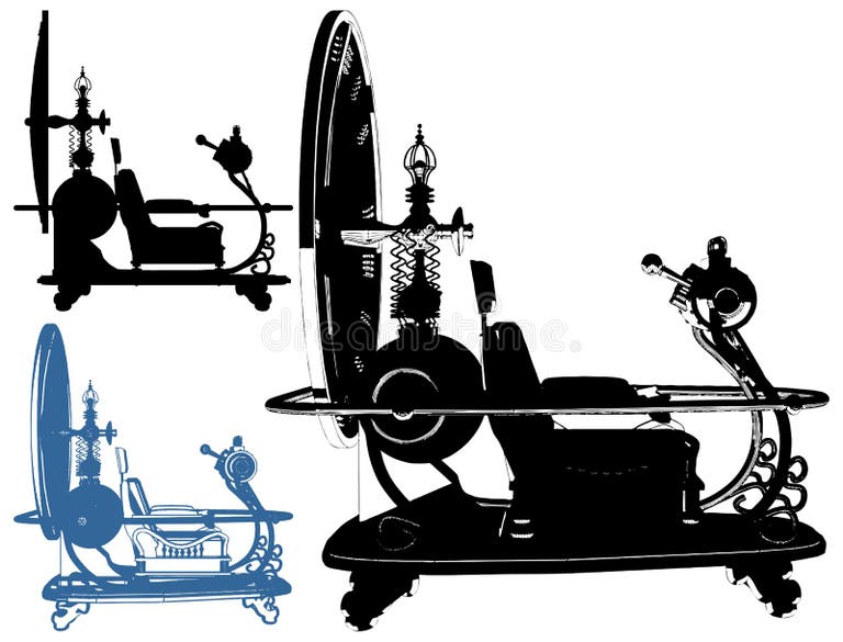 Time Machine Illustration Vector Stock Vector - Illustration of ...