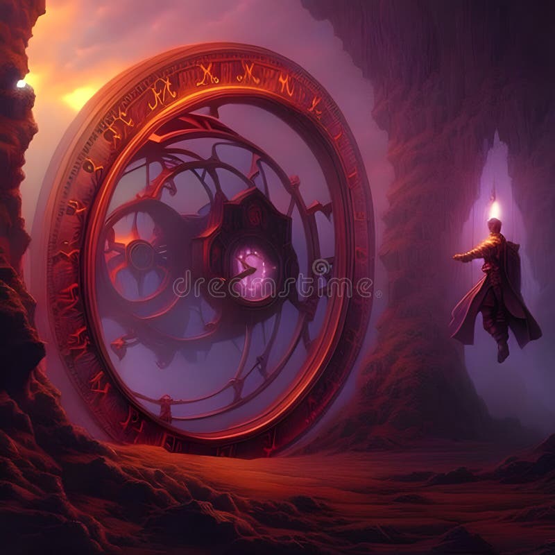 Time Machine stock illustration. Illustration of roman - 269259565