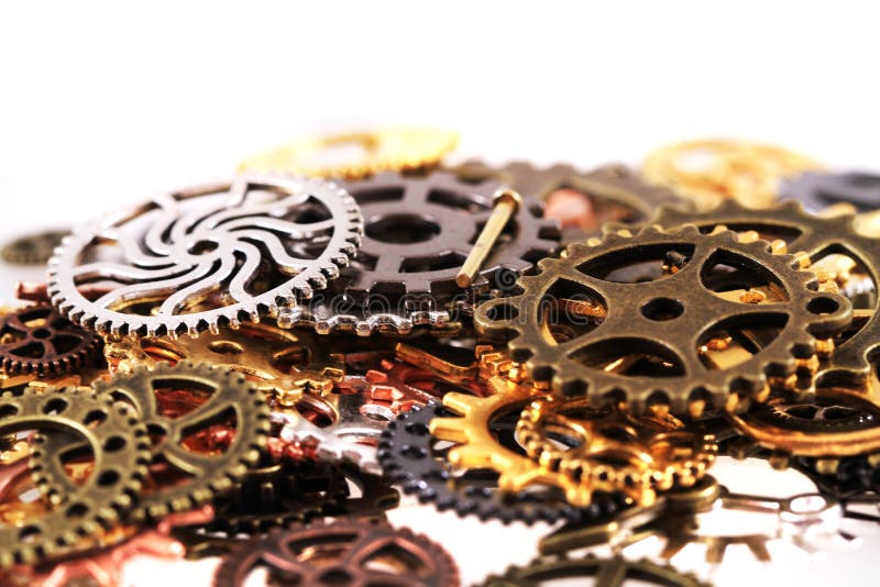 Time machine wheels stock image. Image of clockwork - 194359879