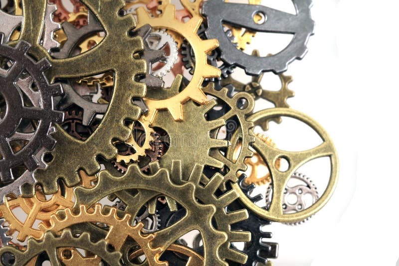 Time machine wheels stock image. Image of clockwork - 194359879