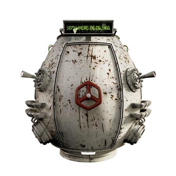 Time machine stock illustration. Illustration of spaceship - 67690388