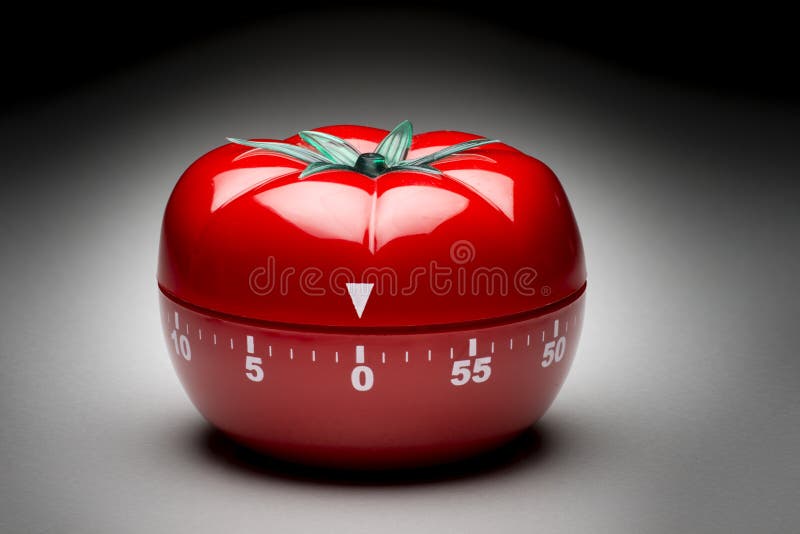 Pomodoro technique stock photo. Image of timer, equipment - 43639136