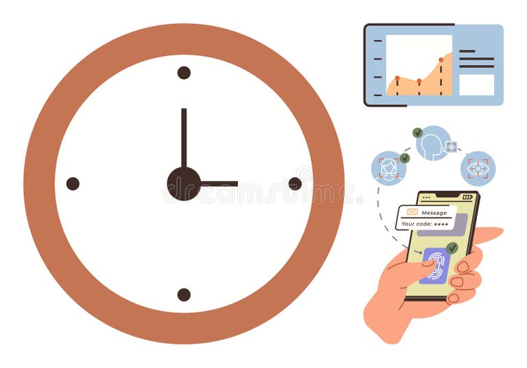 Time Management with Clock, Analytics Dashboard, and Secure Messaging ...