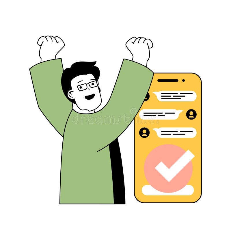 Time Management Concept with Cartoon People in Flat Design for Web ...