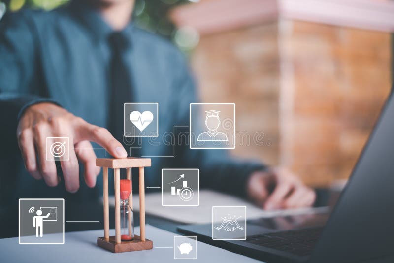 Time Management Concept,effective Business Planning,time Management in ...