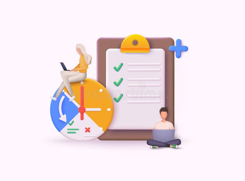 Time Management Concept Planning, Organization, Working Time. Time ...