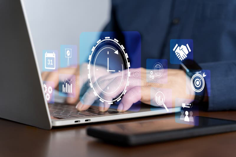 Time Management Concept. Work Planning Increases Efficiency and Reduces ...