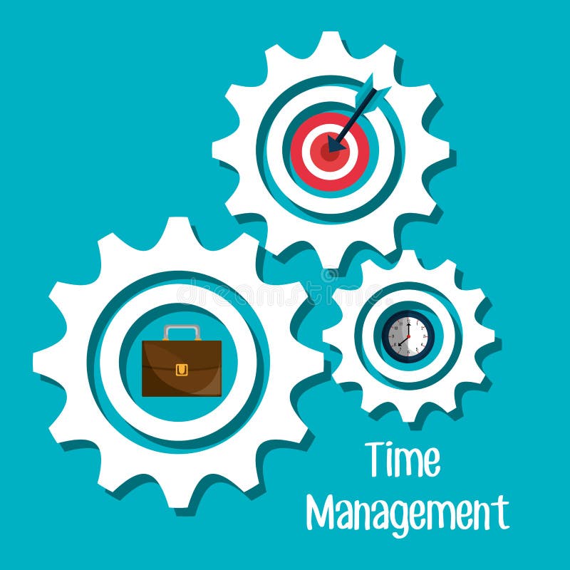 Time management design stock illustration. Illustration of business ...