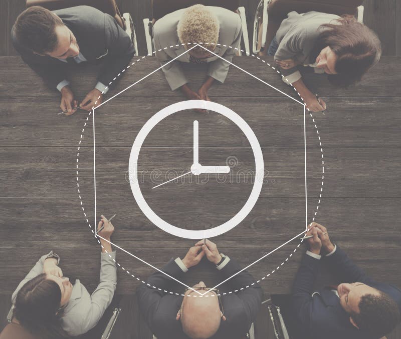 Time Management Duration Interval Graphic Concept Stock Photo - Image ...