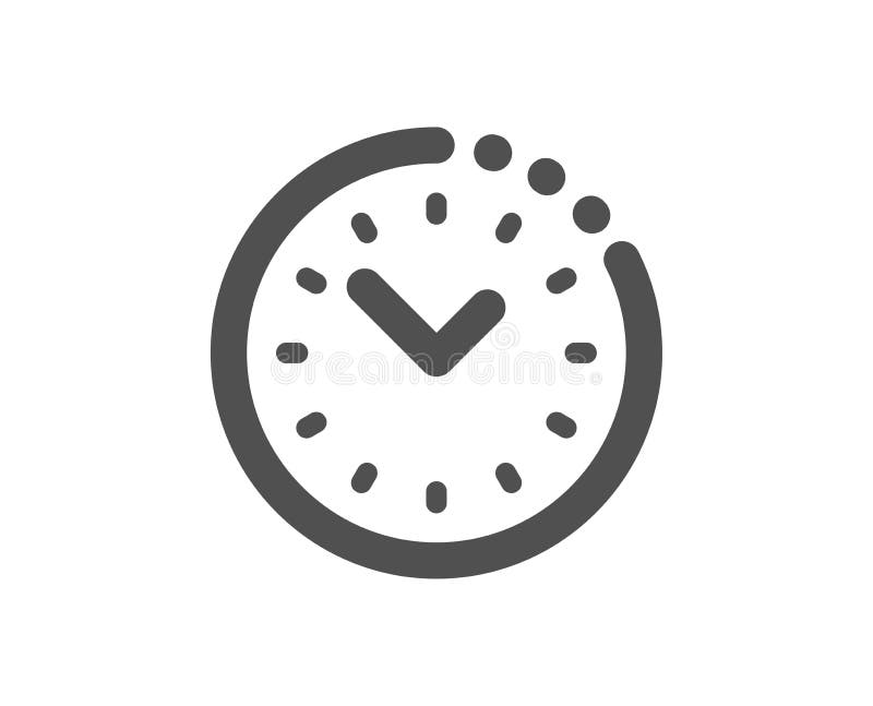Time Management Icon. Clock Sign. Watch. Vector Stock Vector ...