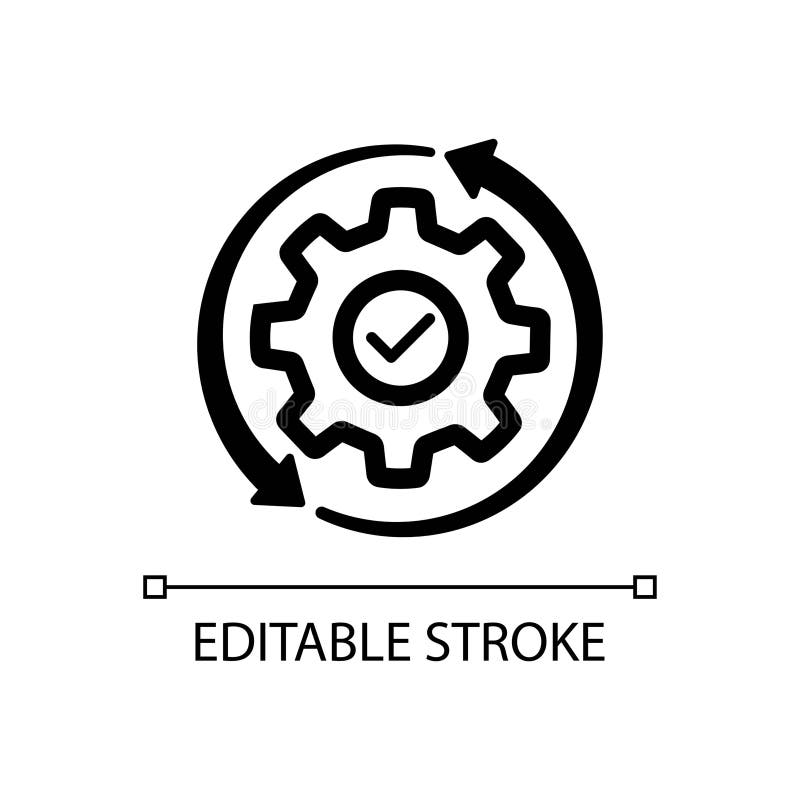 Time Management Icon Refresh Single Icon Vector Illustration Graphic ...