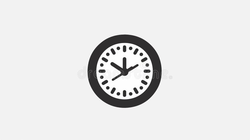 Efficient Time Management Icon for Assessment Concept Stock Vector ...