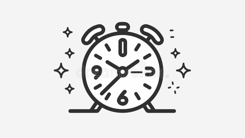 Efficient Time Management Icon Represents Assessment and Planning ...