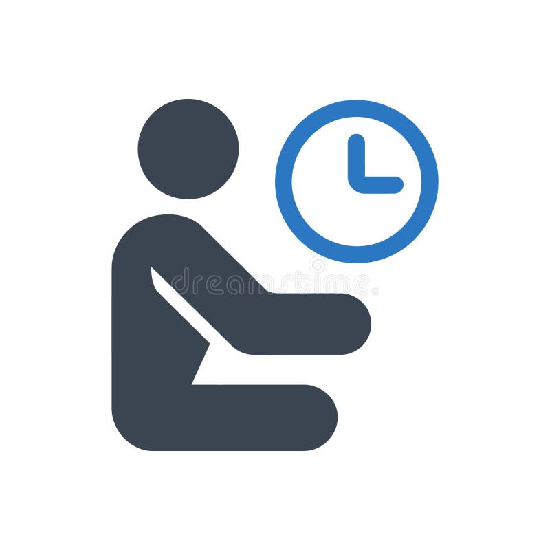 Time Management Icon stock vector. Illustration of schedule - 361529258